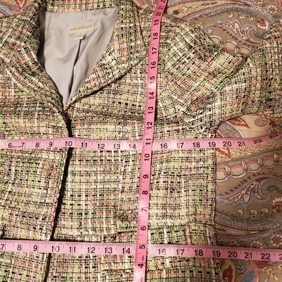 Appleseed's | Jackets & Coats | Vintage Tweed Appleseeds Blazer | Poshmark